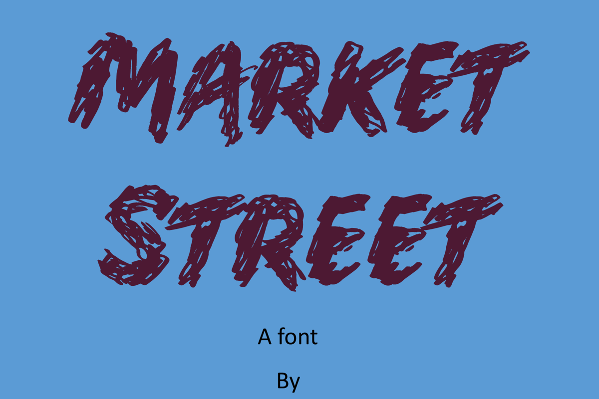 Market Street Font - Free Download