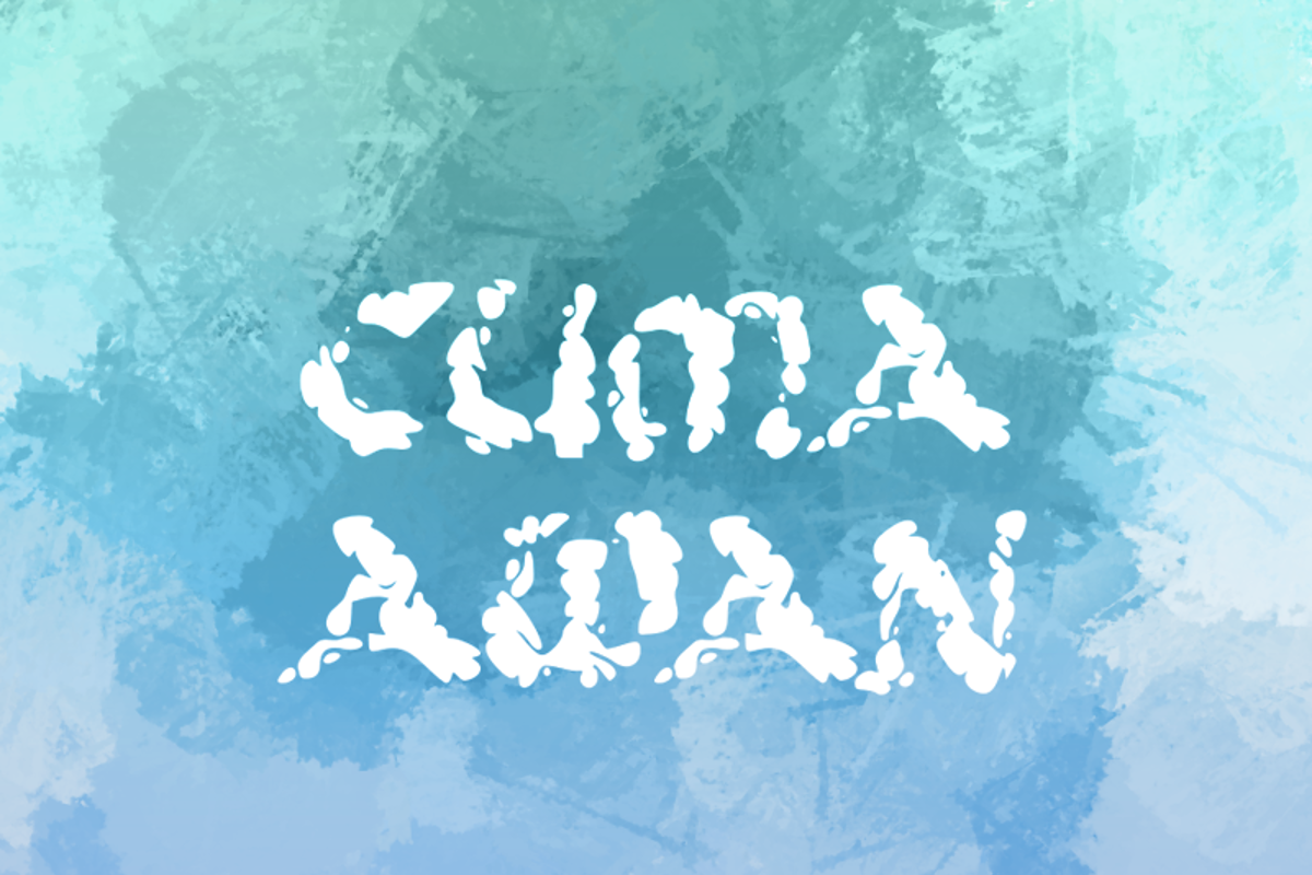 C Cuma Awan Font | wepfont | FontSpace
