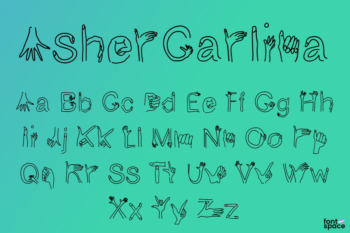 Asher Carlina Font | Carlotta Pen | FontSpace