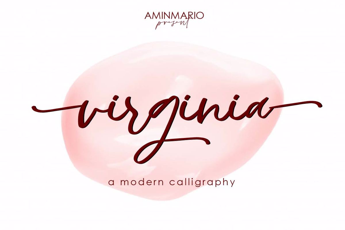 Virginia Font | aminmario | FontSpace