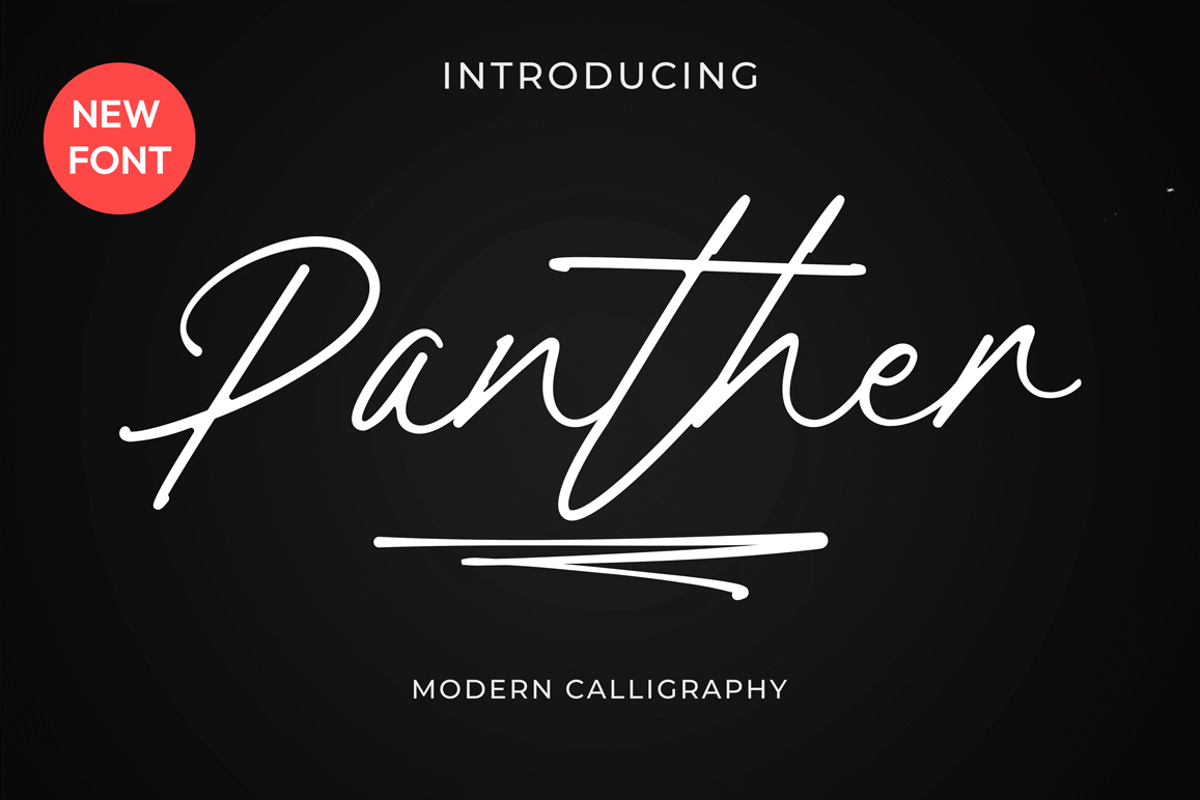 Panther Signature Font | Muwattastudio | FontSpace