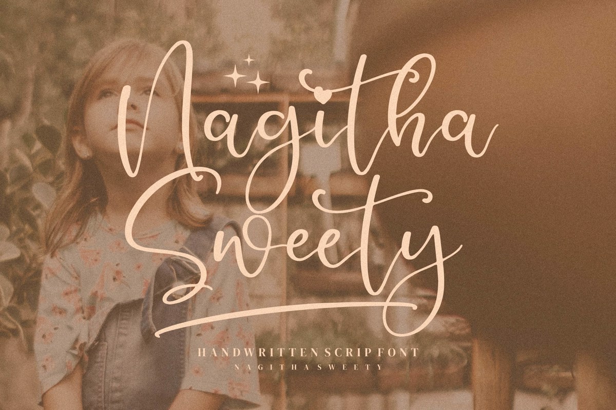 Nagitha Sweety Font | Integritype Studio | FontSpace