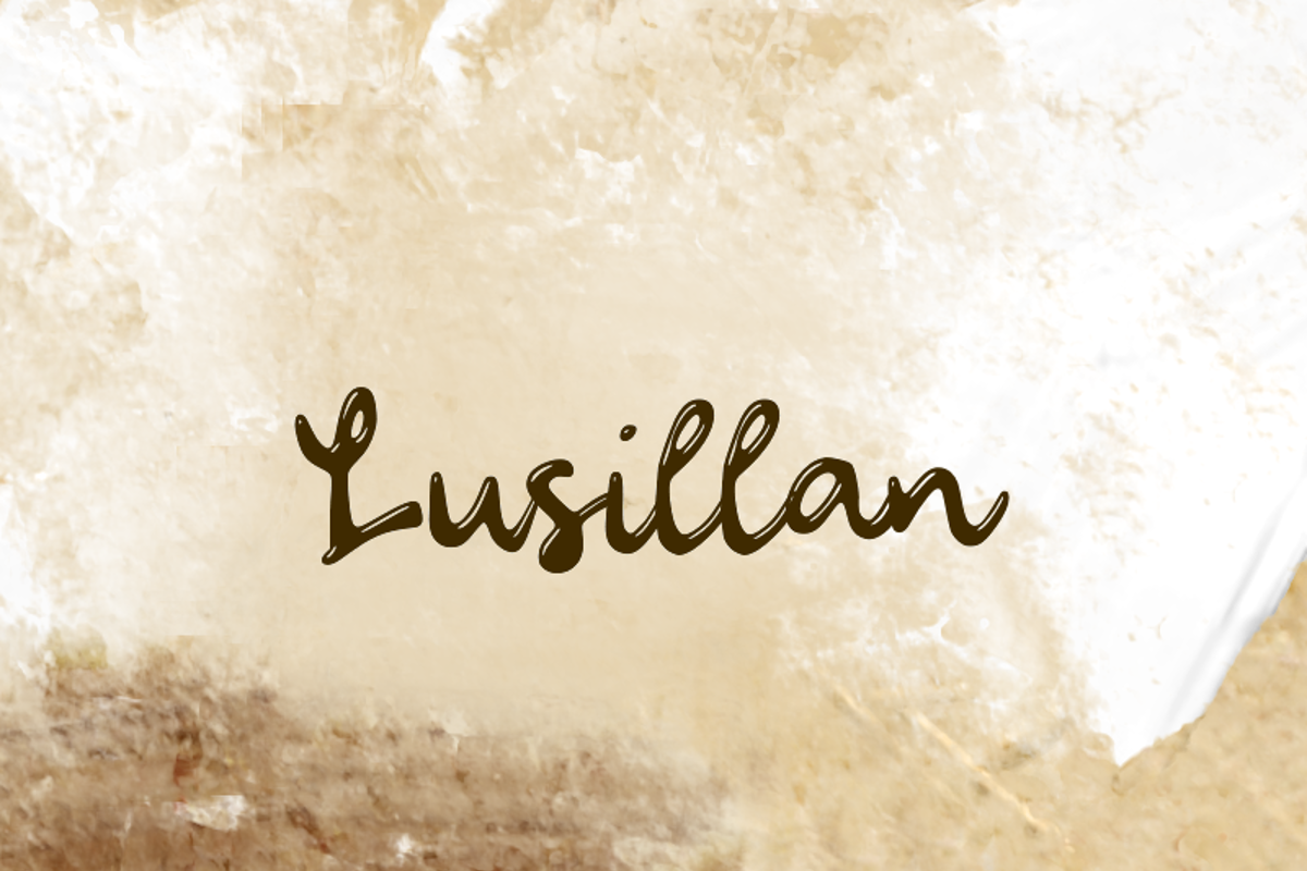 L Lusillan Font | wepfont | FontSpace