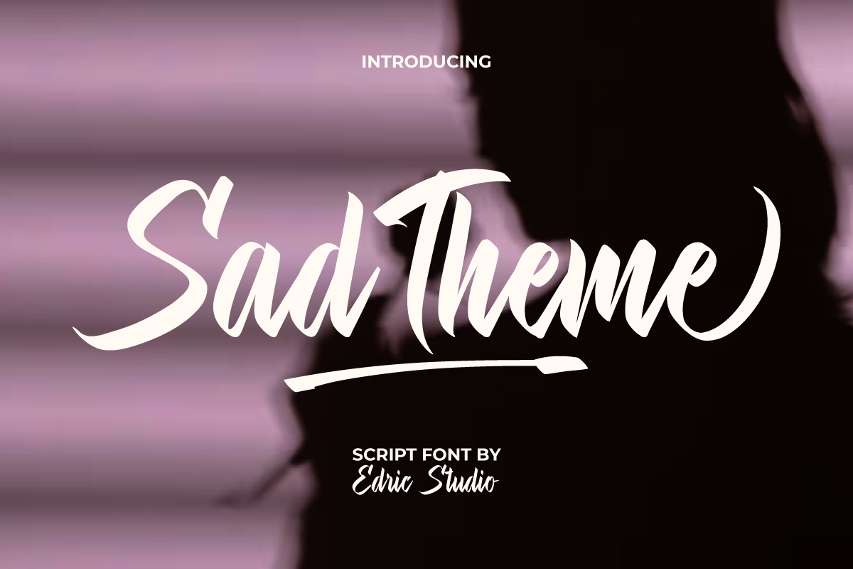 Sad Theme Font | Edric Studio | FontSpace