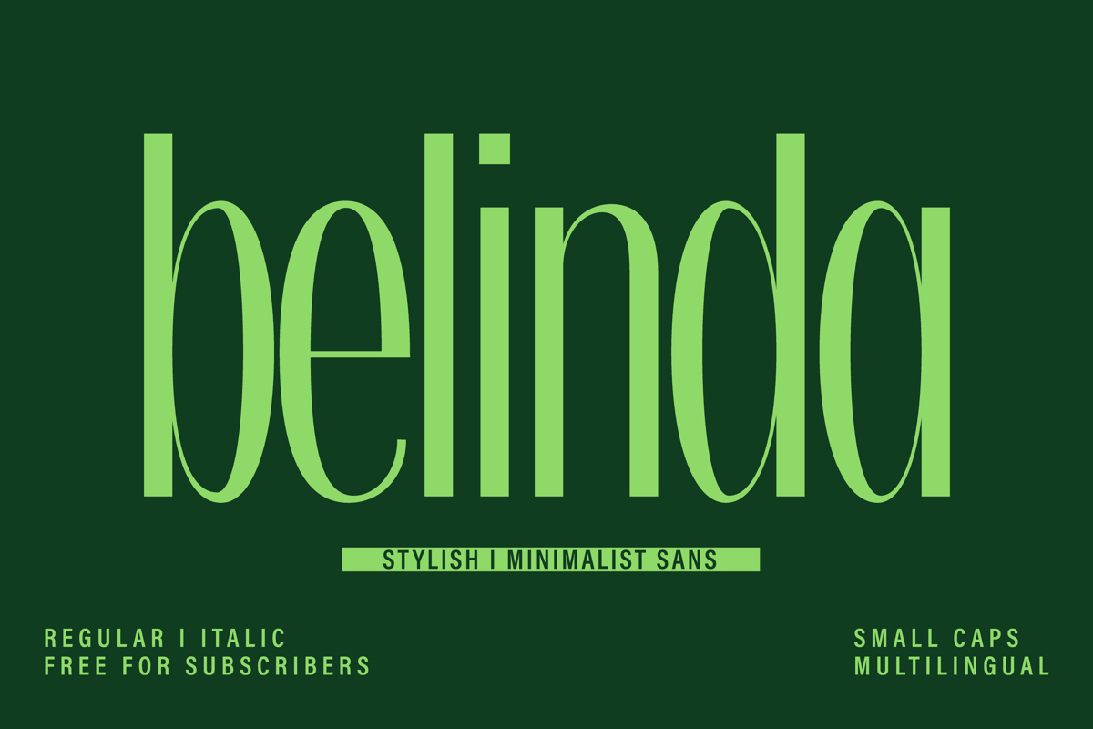 Belinda Font - Free Download