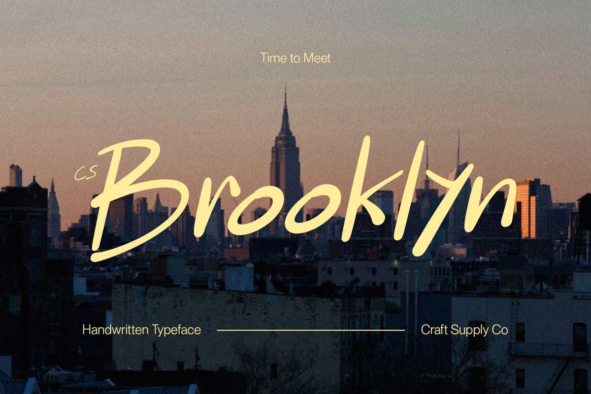 CS Brooklyn Font - Free Download