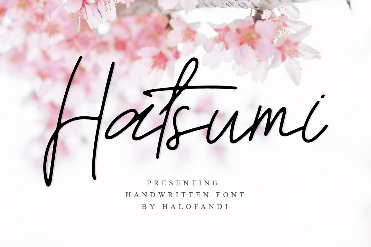 Hatsumi Font | graffitype | FontSpace