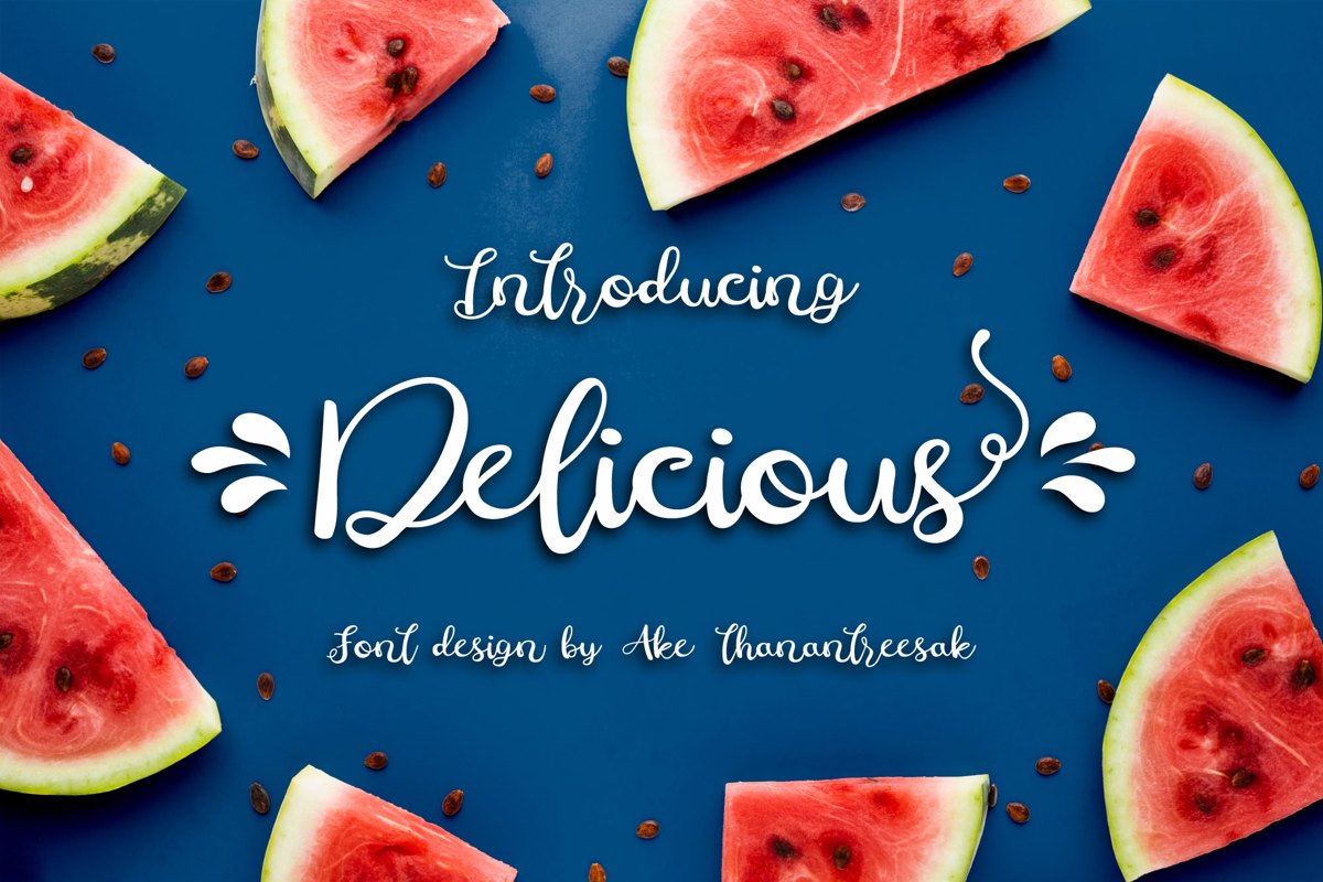 Delicious Font | Nobu Collections | FontSpace