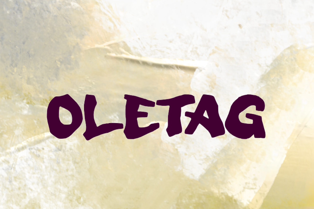 Oletag Font Wepfont Fontspace