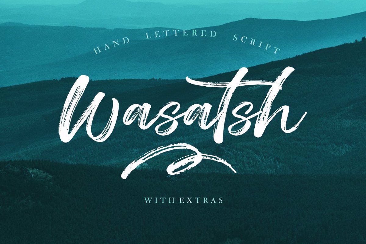 Wasatsh Brush Font - Free Download