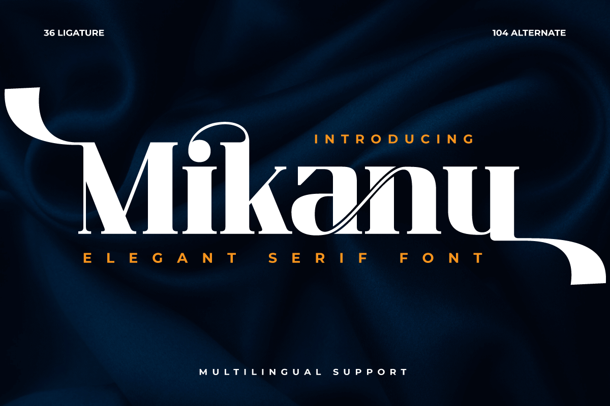 Mikanutrial Font | twinletter | FontSpace