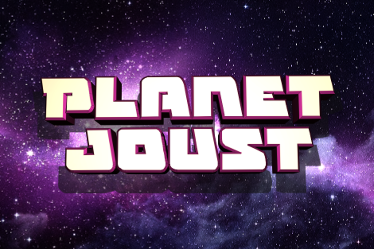 Planet Joust Font | Iconian Fonts | FontSpace