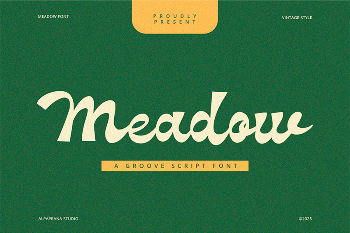 Meadow Font - Free Download