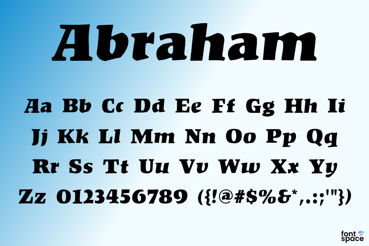 Abraham Font | Bright Ideas | FontSpace