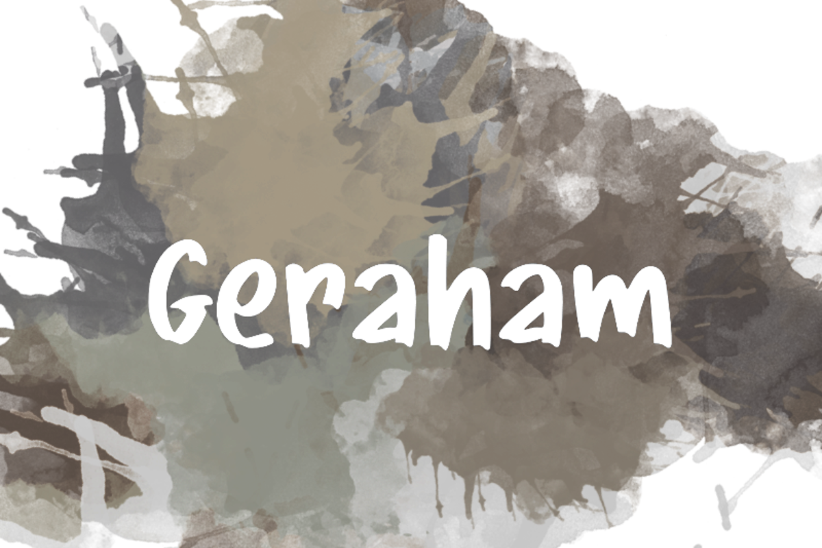 G Geraham Font | wepfont | FontSpace