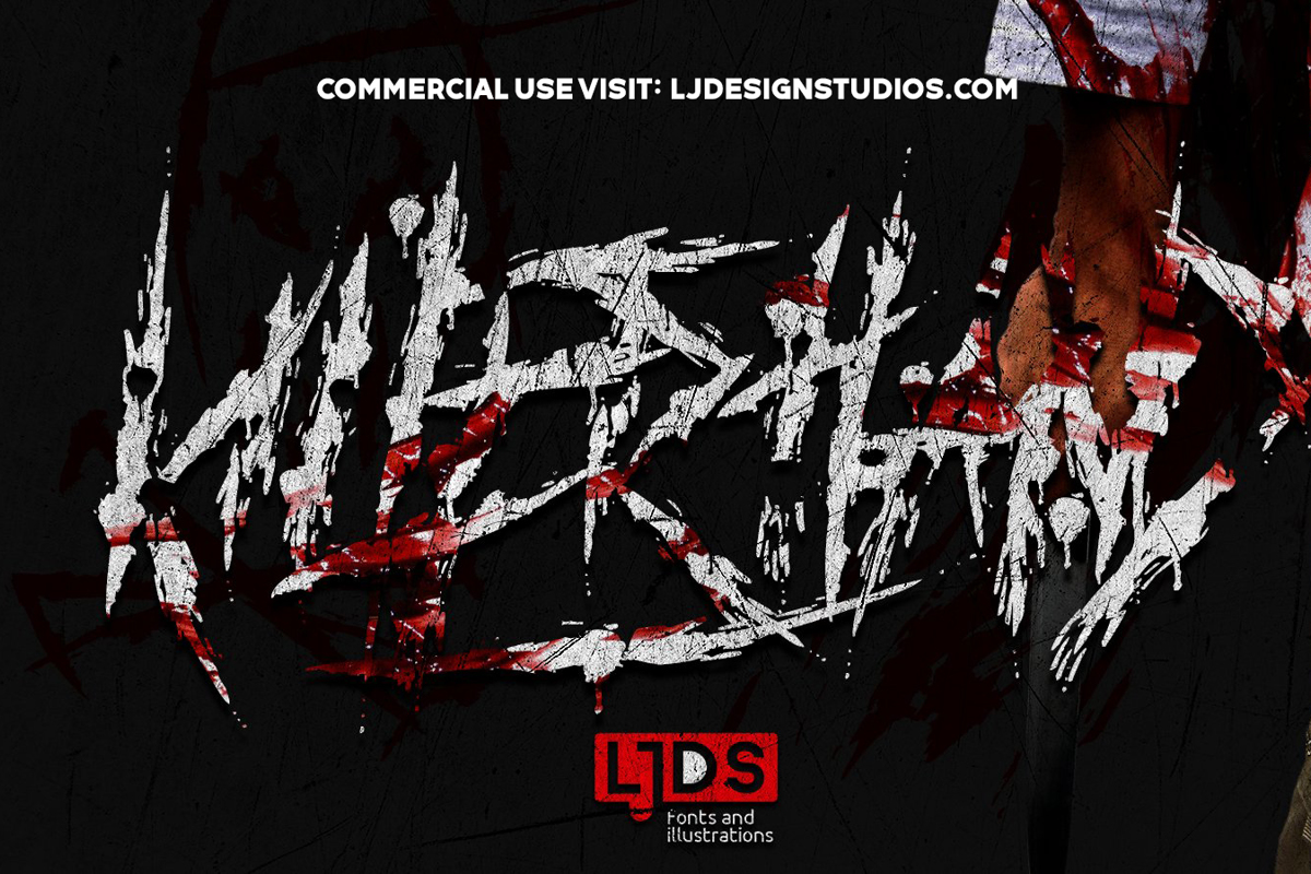 Killer Hand Font - Free Download