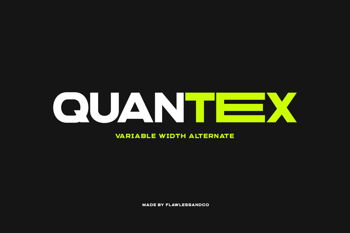Quantex Font - Free Download