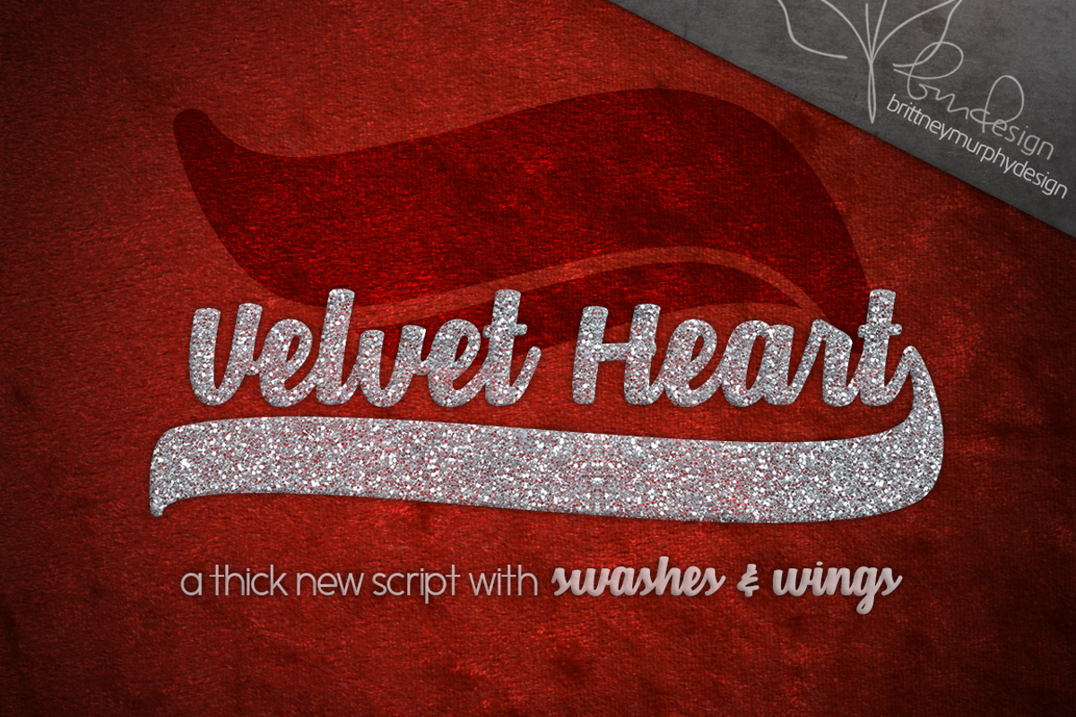 Velvet Heart* Font - Free Download