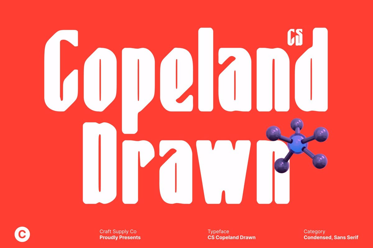 CS Copeland Drawn Font - Free Download