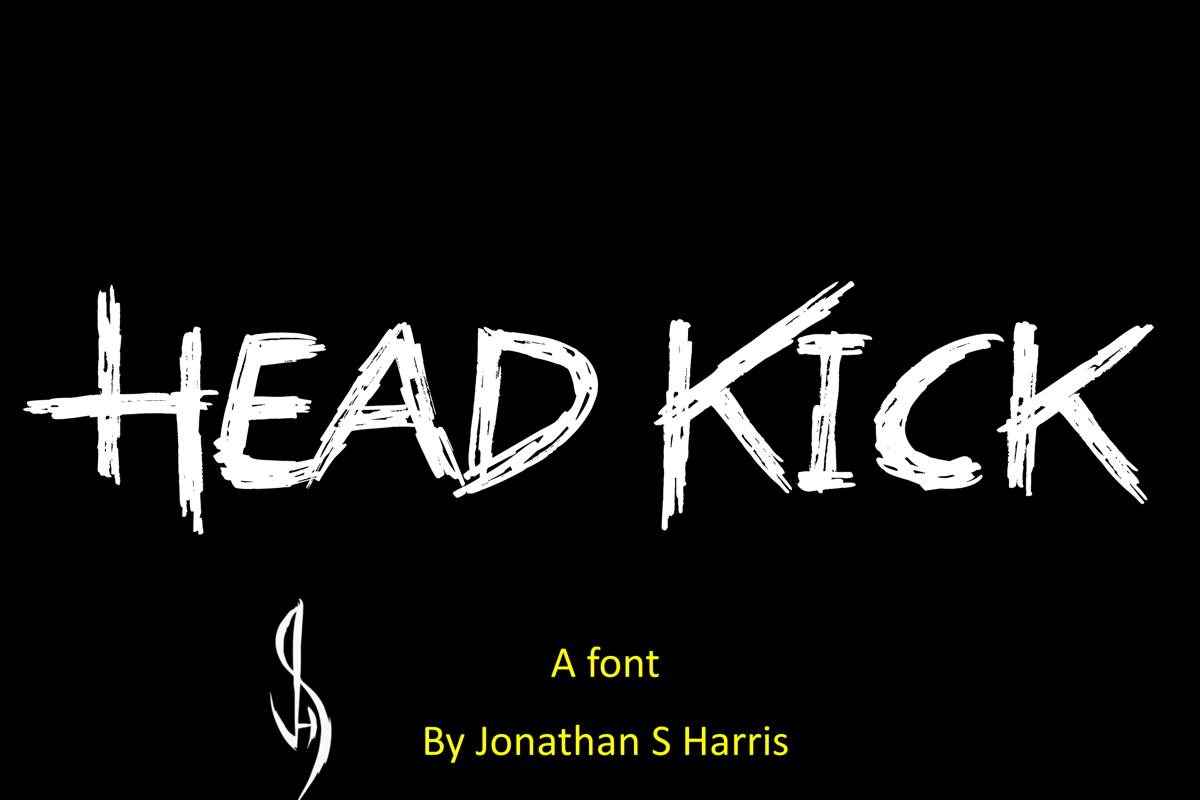 Head Kick Font | Jonathan S. Harris | FontSpace