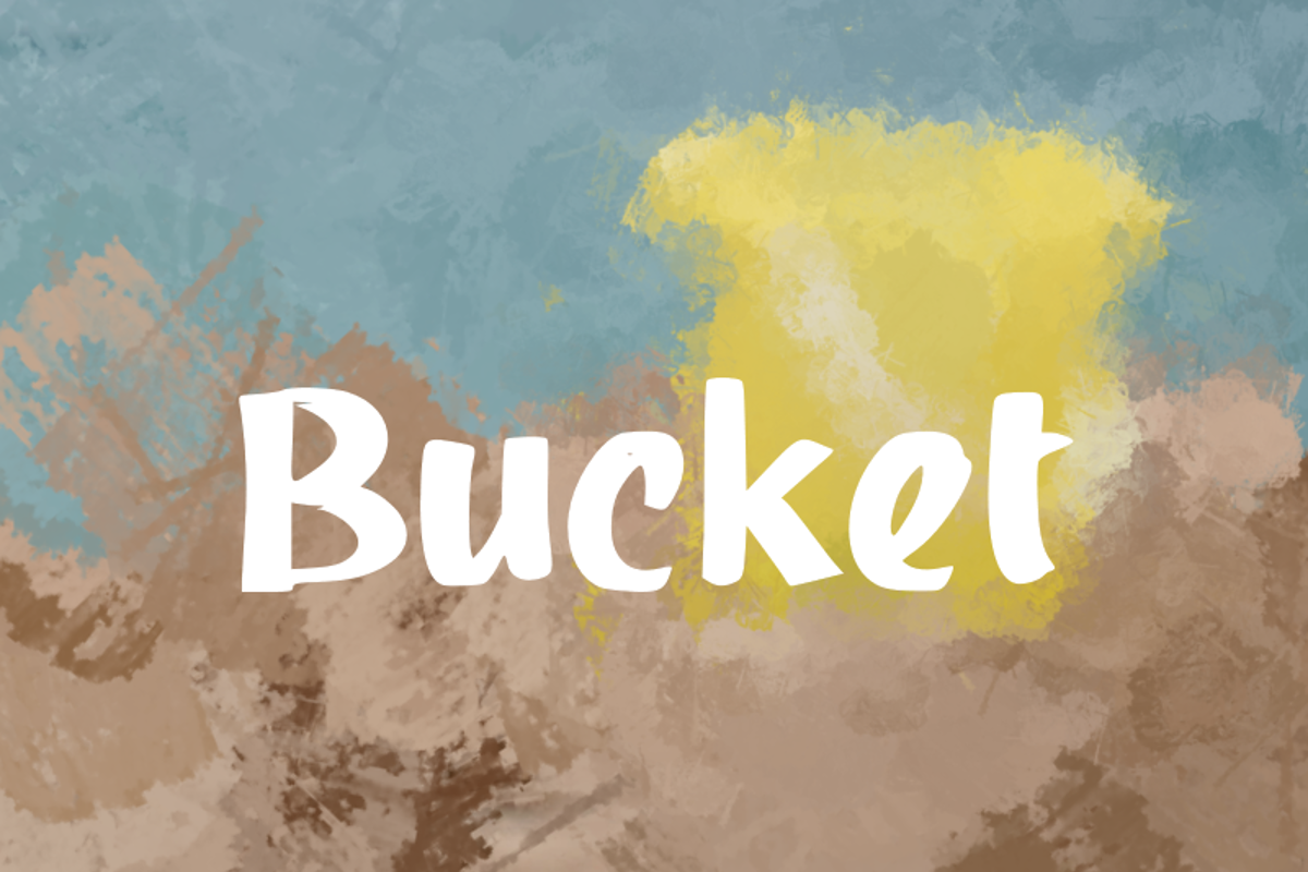 B Bucket Font | wepfont | FontSpace