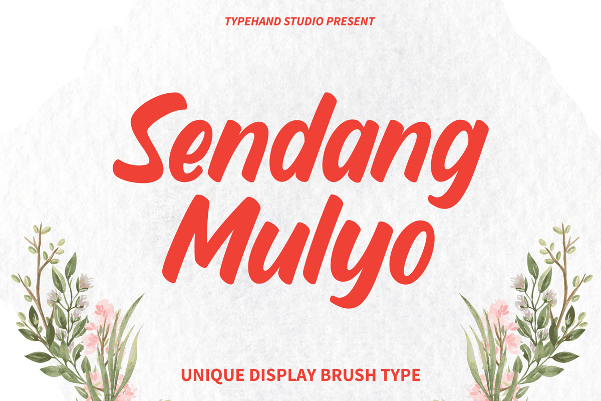 Sendang Mulyo Font | typehandstudio | FontSpace