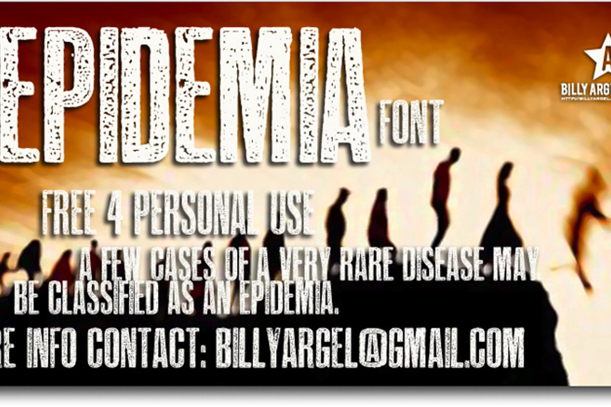 EPIDEMIA Font - Free Download