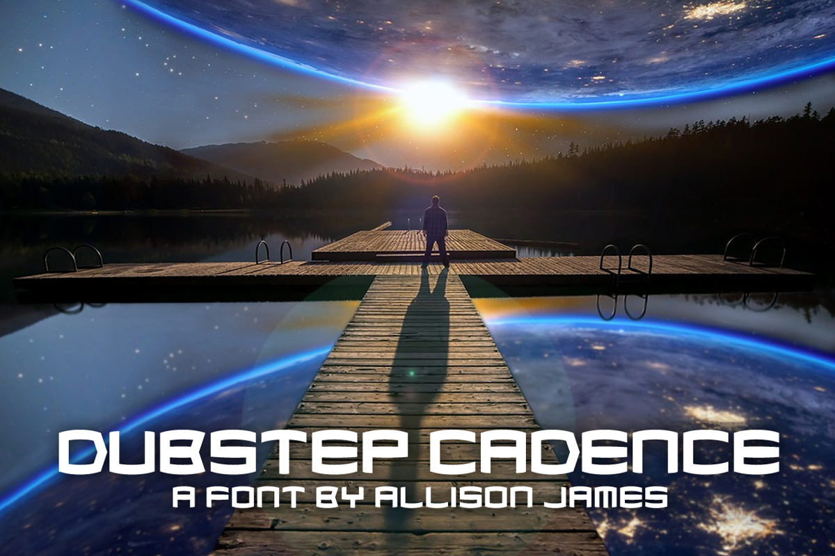 Dubstep Cadence Font | Chequered Ink | FontSpace