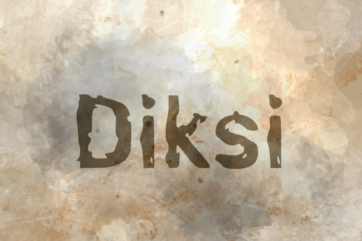 D Diksi Font - Free Download