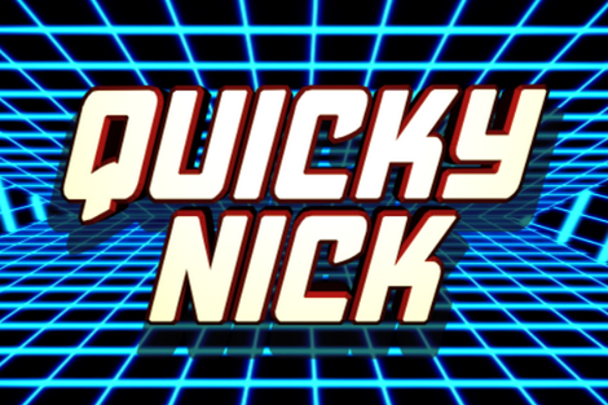 Quicky Nick Font | Iconian Fonts | FontSpace