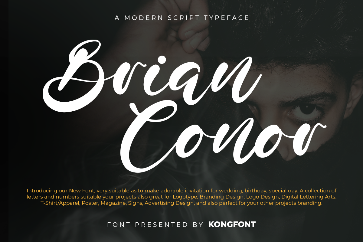 Brian Conor Font | Fontkong | FontSpace