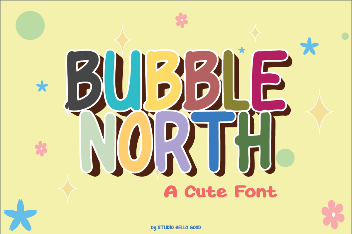 Bubble North Font - Free Download