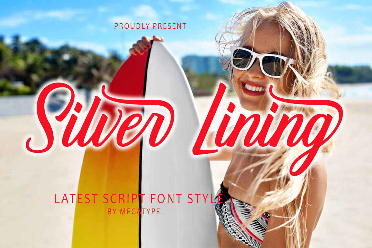 Silver Lining Font - Free Download