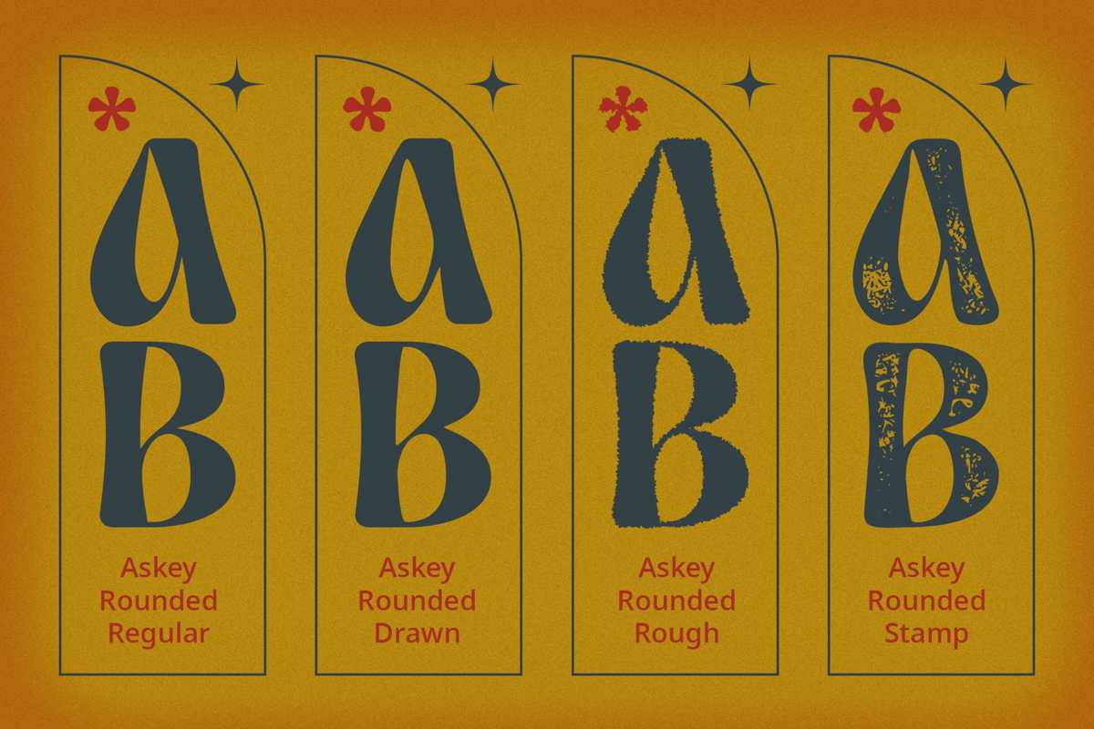 Askey Rounded Vintage Font - Free Download