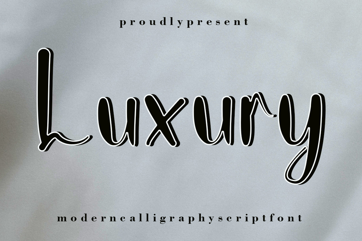 Luxury Font - Free Download
