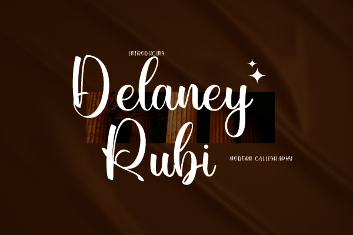 Delaney Rubi Font | Fiqiart | FontSpace