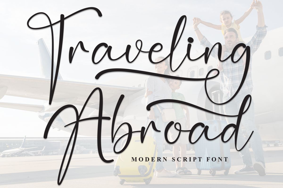 Traveling Abroad Font - Free Download
