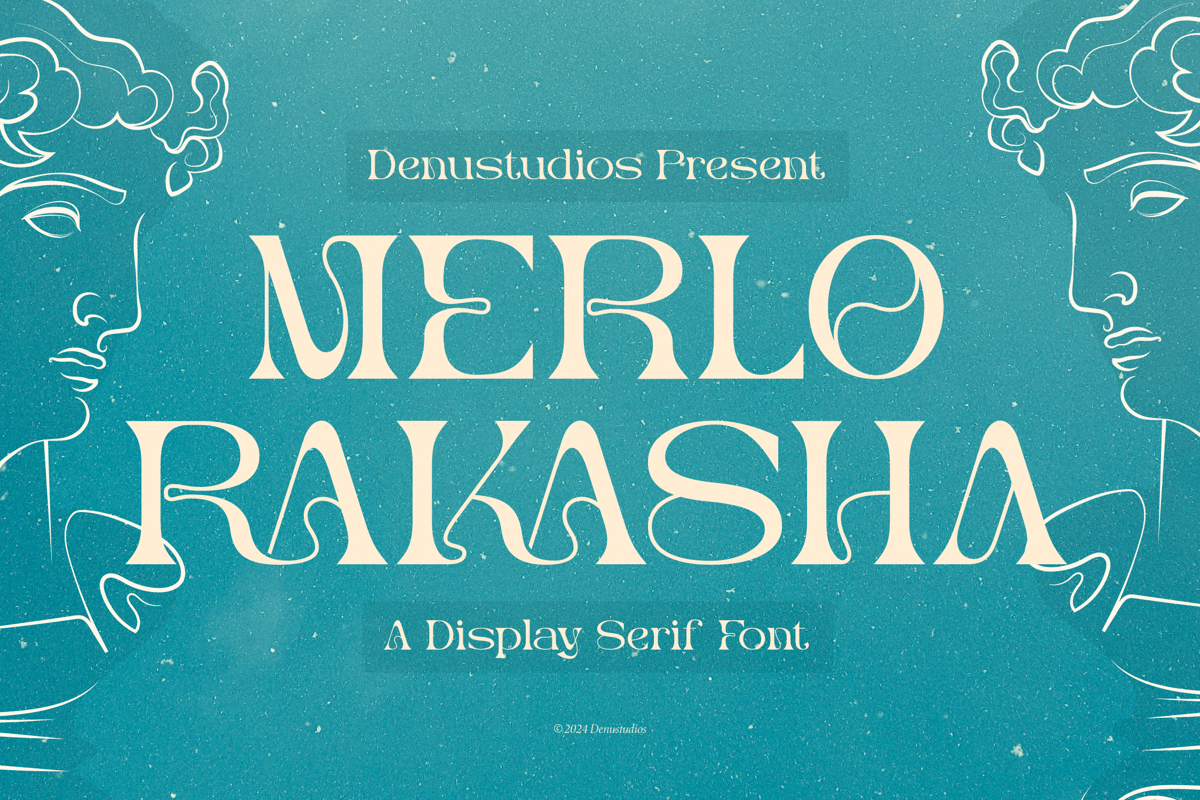 Merlo Rakasha Font | Denustudios | FontSpace