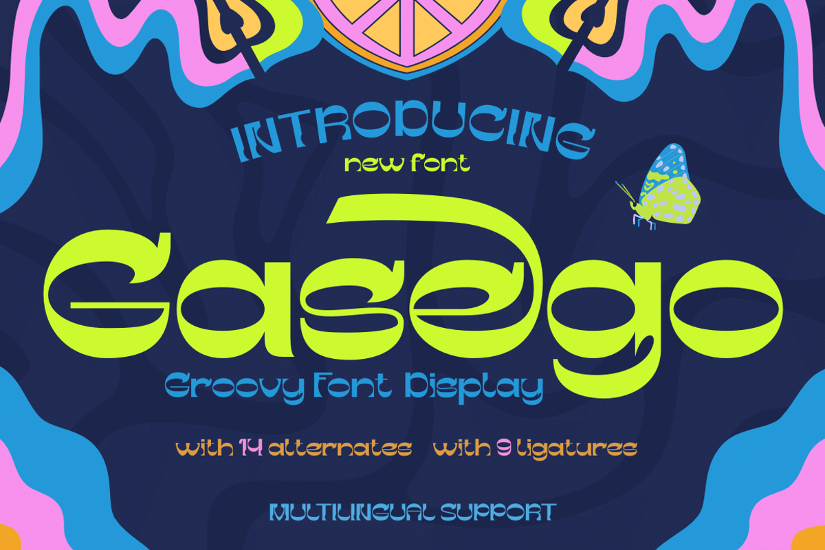 Gesego Font | twinletter | FontSpace