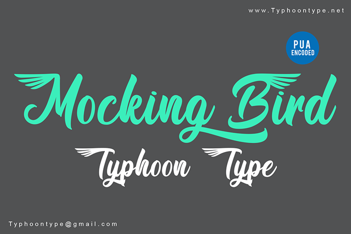 Mocking Bird Font - Free Download