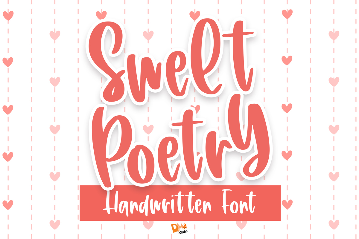 Sweet Poetry Font | Dmletter studio | FontSpace
