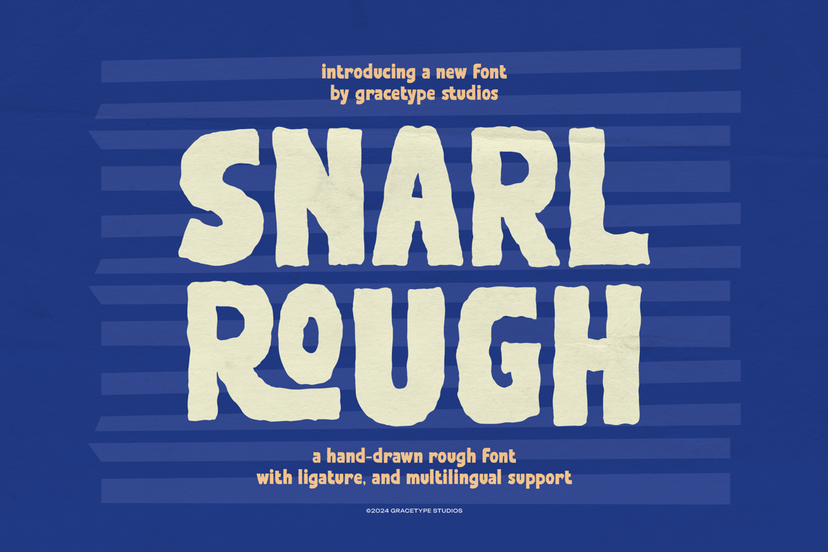 Snarl Rough Font - Free Download