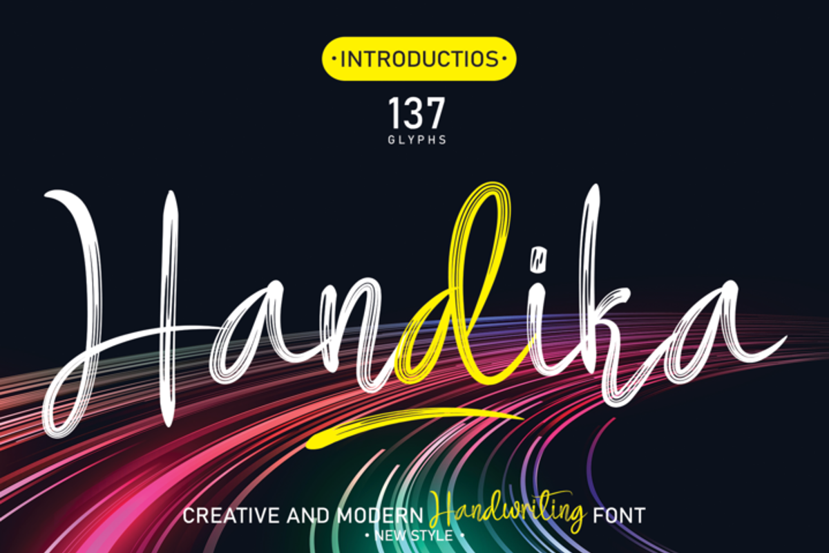 Handika Font | scratchones_creative | FontSpace