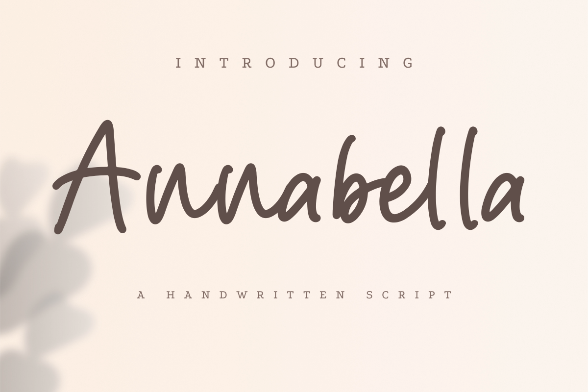 Annabella Font | Fashion Creative | FontSpace