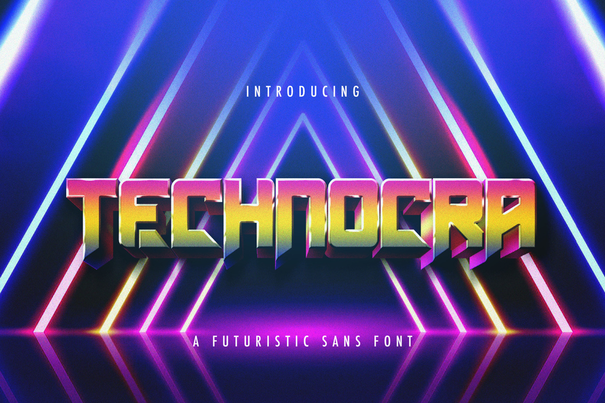 Technocra Font | StringLabs | FontSpace