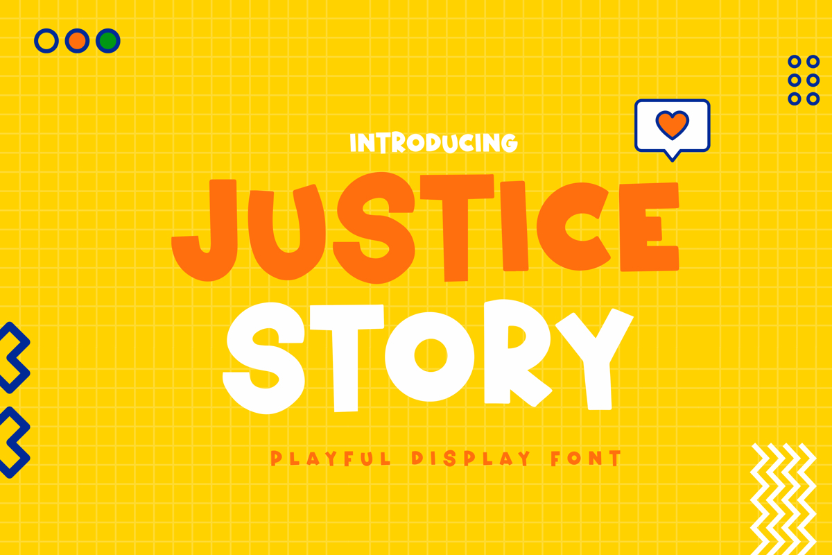 Justice Story Font - Free Download