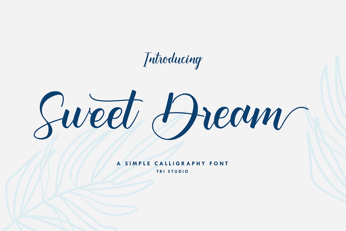 Sweet Dream Font | Agho Studio | FontSpace