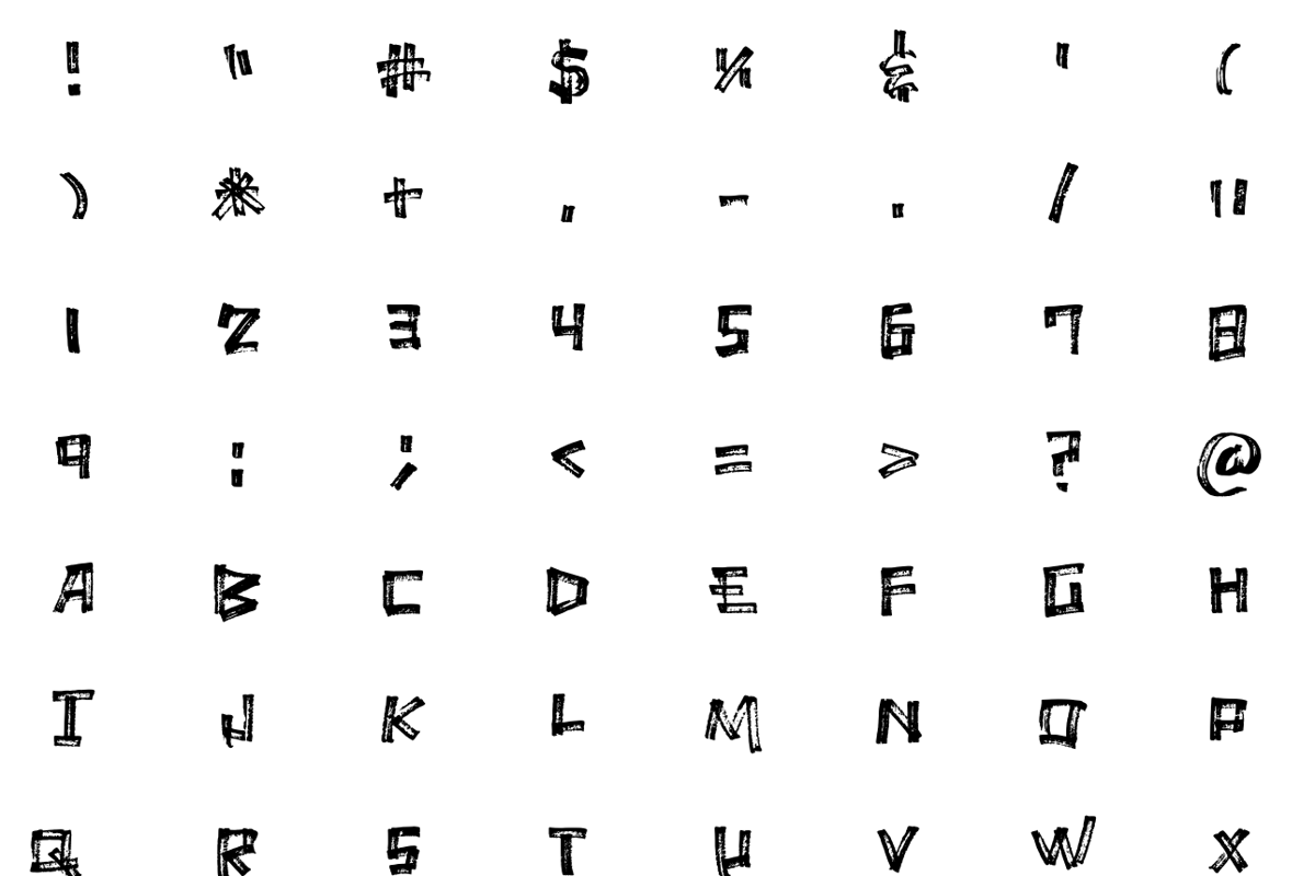 Marker Scratch Font | Marcus Melton Design | FontSpace