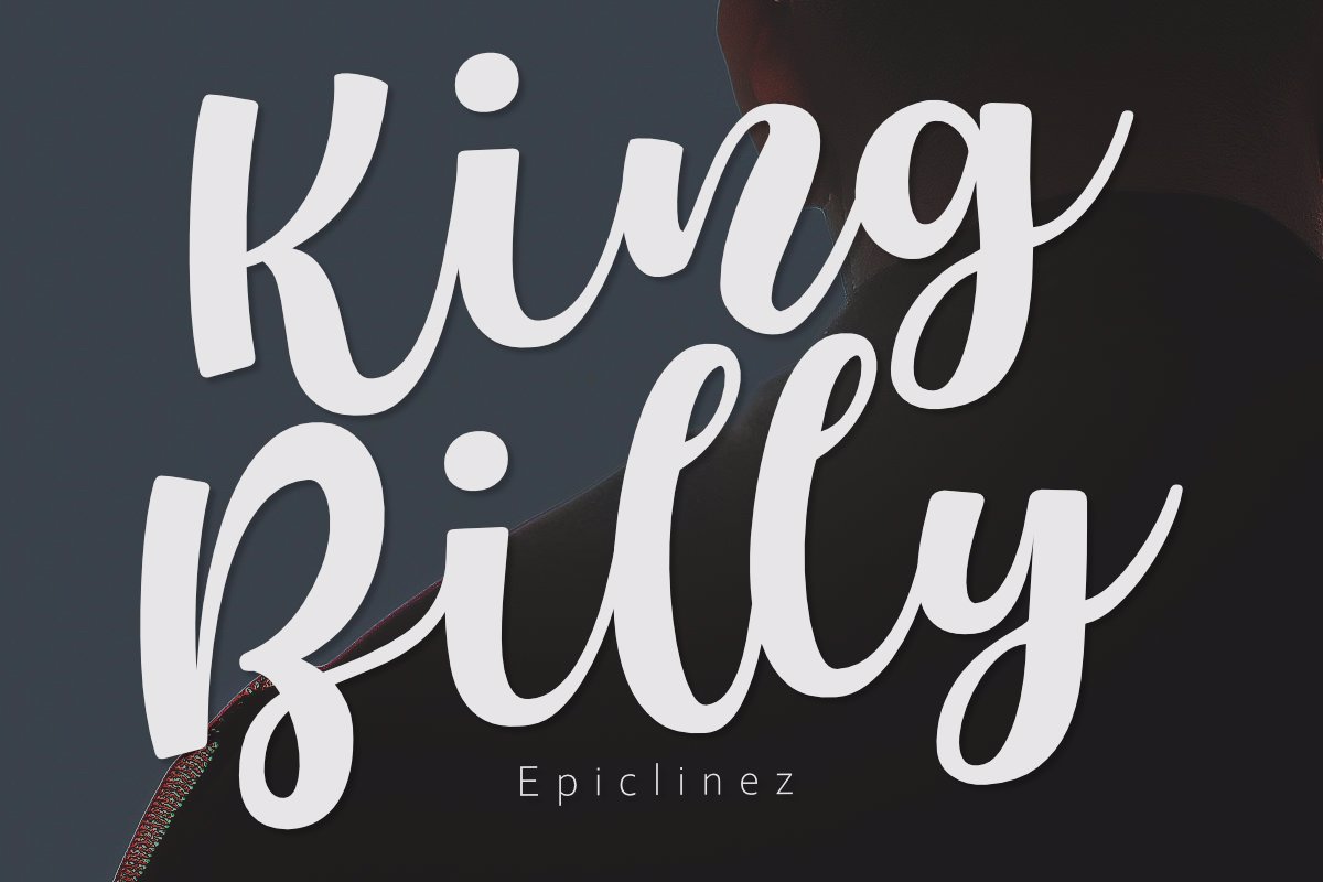 King Billy Font | Epiclinez | FontSpace