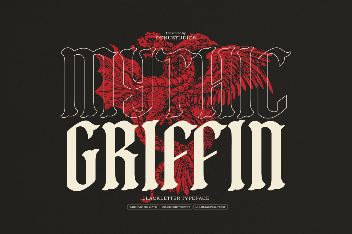 Mythic Griffin Font - Free Download